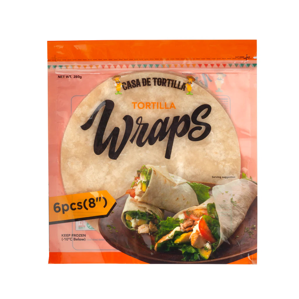 Casa De Tortilla Flour Tortilla Wrap (8" & 10") – Manila Bambi Foods ...
