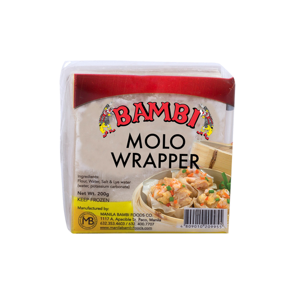 Bambi Molo Wrapper - 200g – Manila Bambi Foods Company