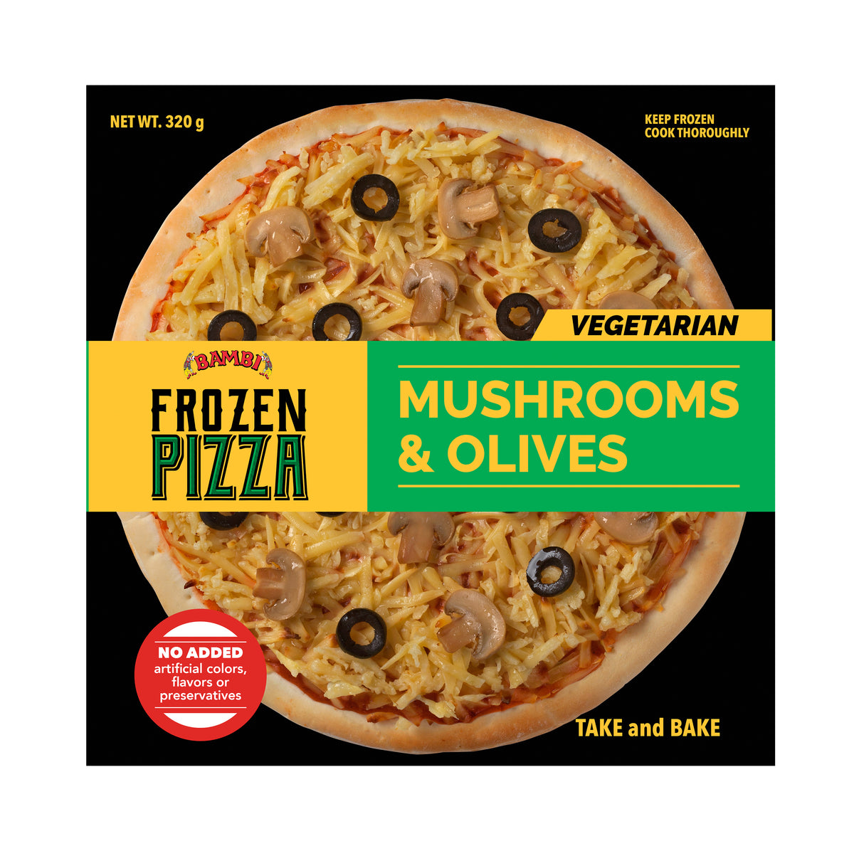 Bambi Frozen Pizza Pie - 320g – Manila Bambi Foods Company
